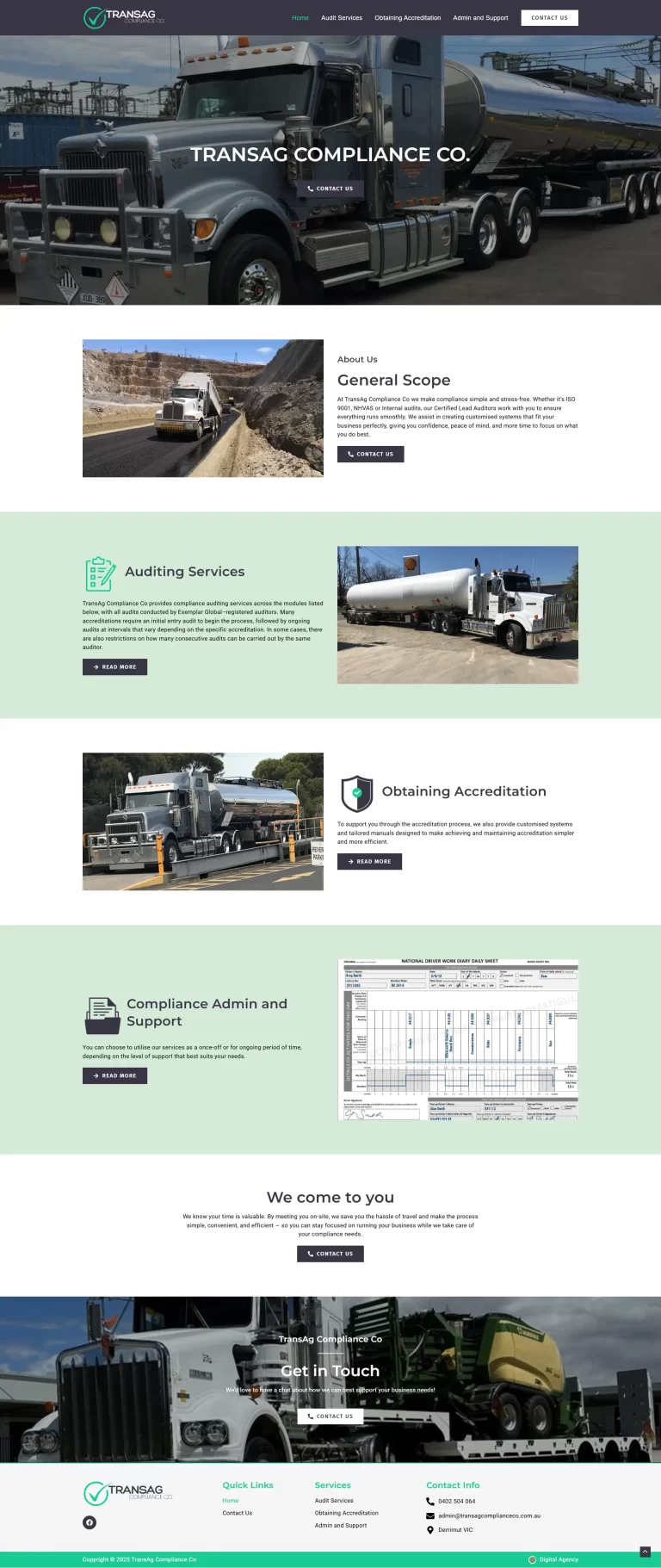 TransAg Compliance Co - Growth Digital